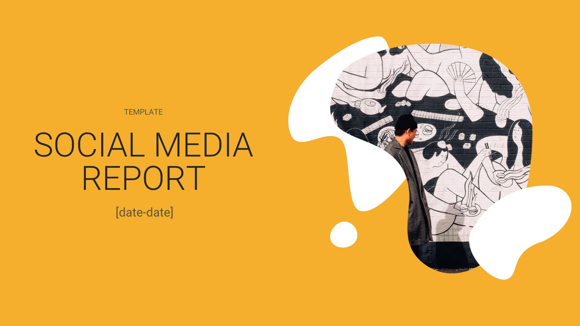 Social Media Report Template Beautiful ai